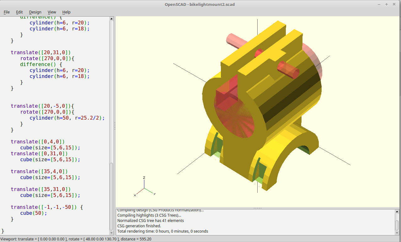 Kurssiraportti: OpenSCAD-workshop 2.2.2016 – Vaasa Hacklab