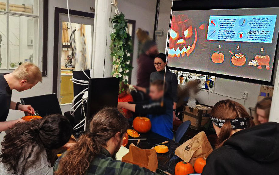 Kurssi: Vaasa Hacklabin kurpitsankoverrus – Vaasa Hacklab